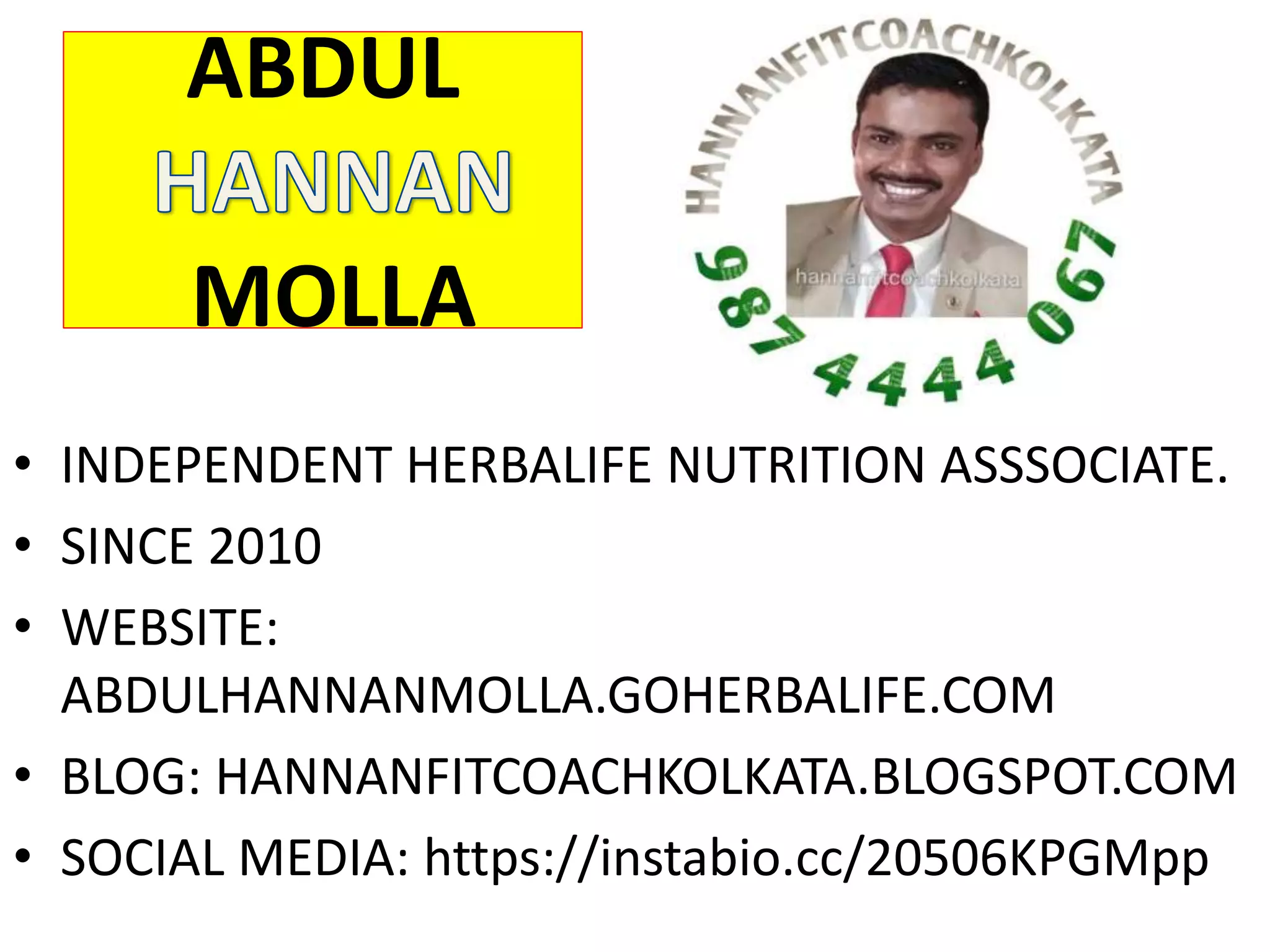 Why herbalife why now | PPTX