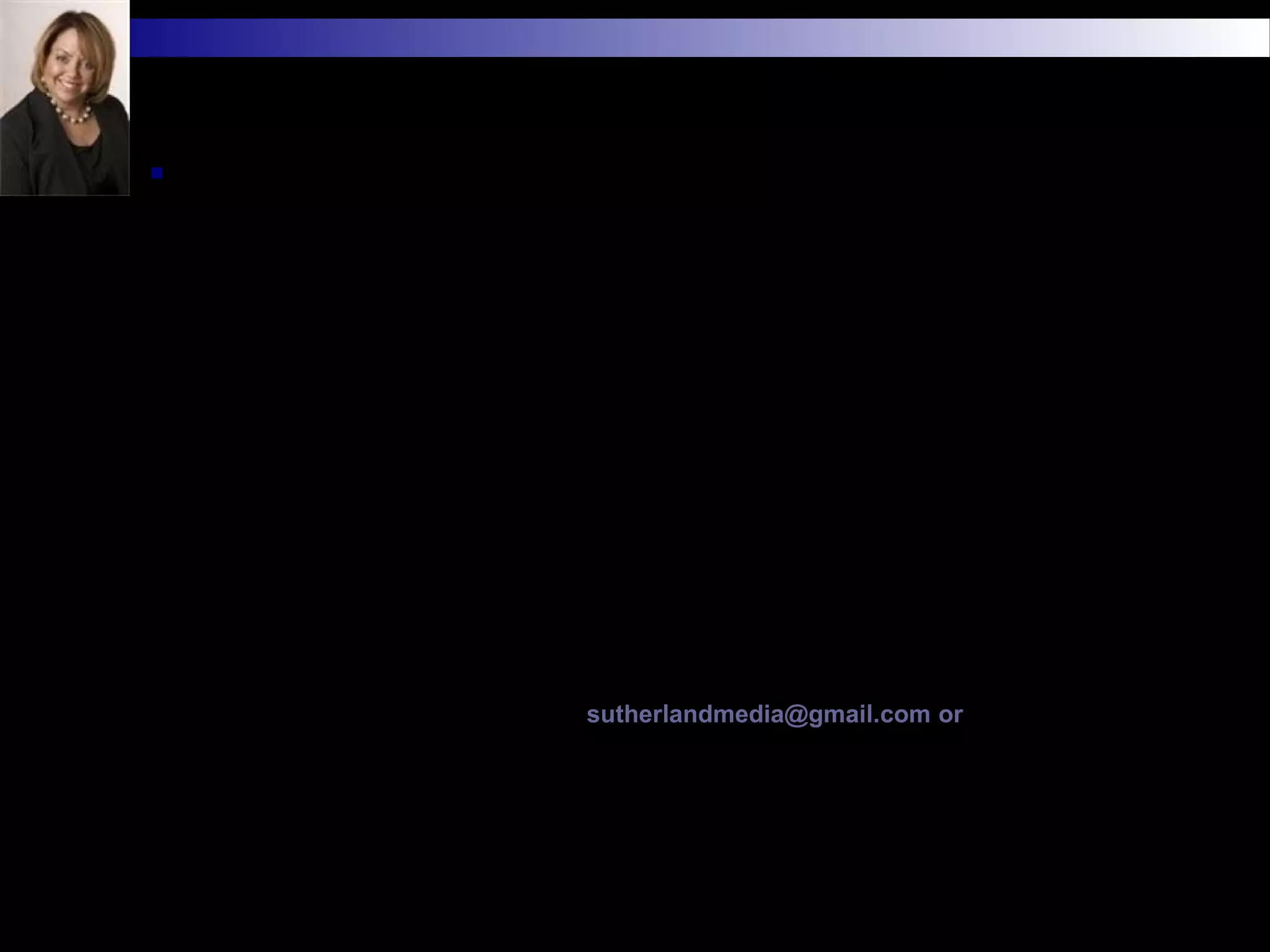 Why hire janet sutherland 2013 | PPT | Free Download