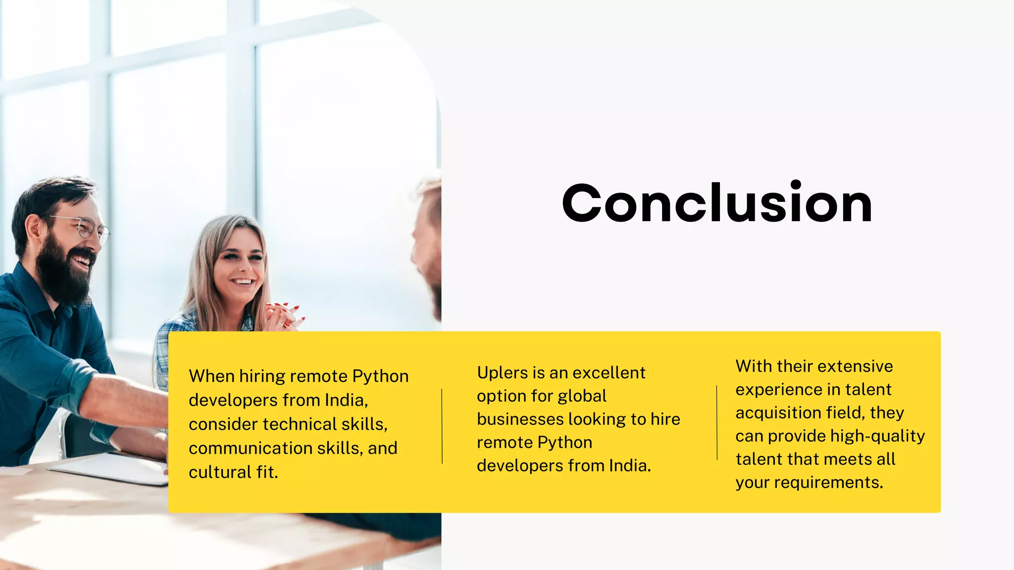 Why Hire Python Developers in India with Uplers | PPT