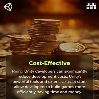 Why Hire Unity Developers for Your Game Development? | PDF