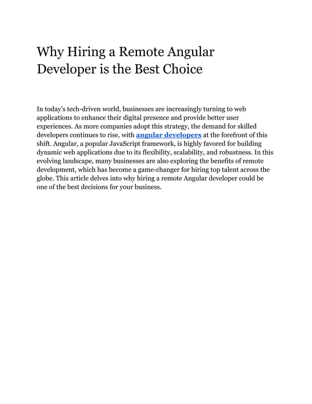 Why Hiring a Remote Angular Developer is the Best Choice.pdf