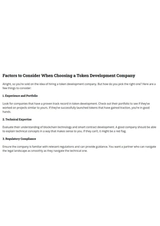 Why Hiring a Token Development Company is Essential for Your Blockchain Project.pdf