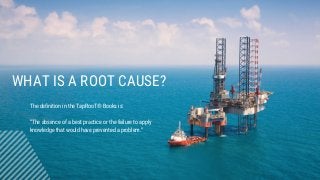 Why human error is not a root cause | PDF