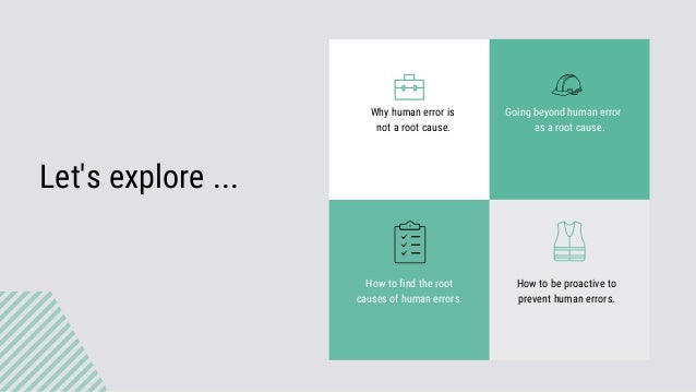 Why human error is not a root cause | PPT