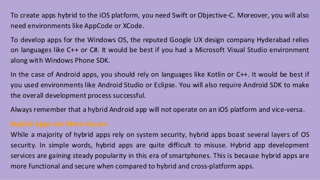Why Hybrid Apps are the Future of Mobile App Development? | PPT