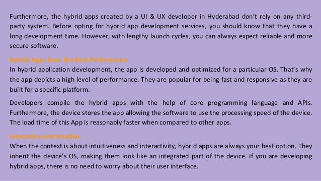 Why Hybrid Apps are the Future of Mobile App Development? | PPT