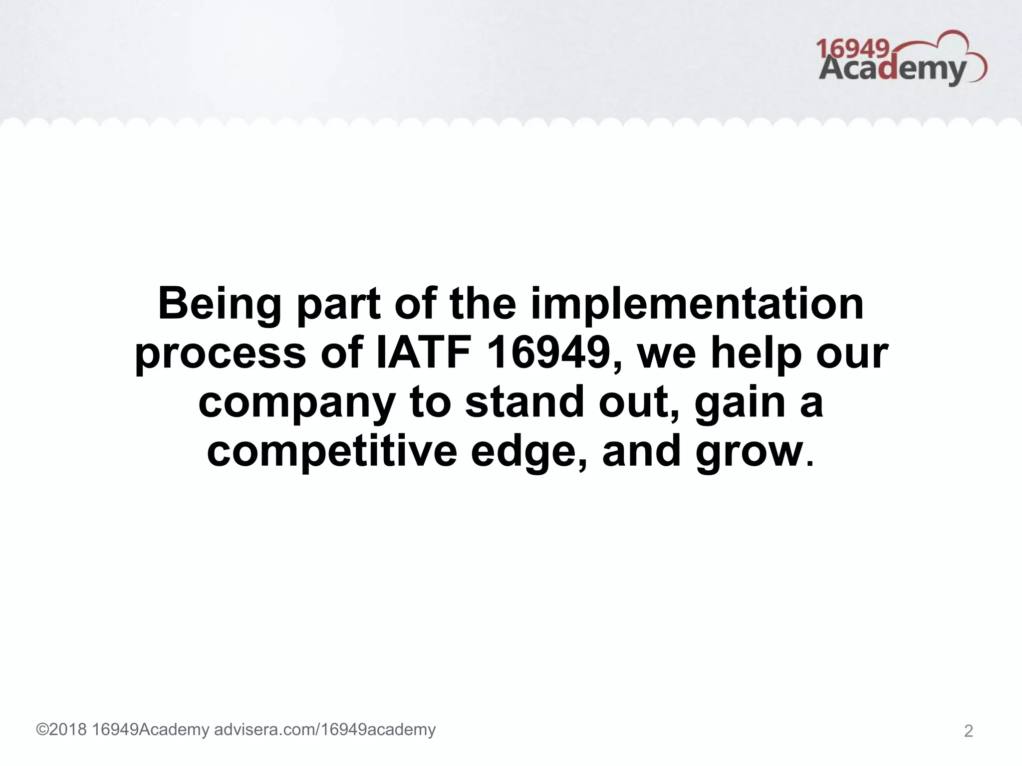 Why_IATF_16949_Awareness_Presentation_EN.pptx | Automotive Industry | Industries