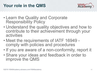 Why_IATF_16949_Awareness_Presentation_EN.pptx | Automotive Industry ...