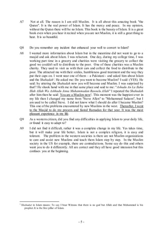 Why i converted to islam (embraced eslam) | PDF