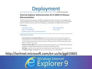 Why Internet Explorer 9 is awesome for the enterprise | PPTX