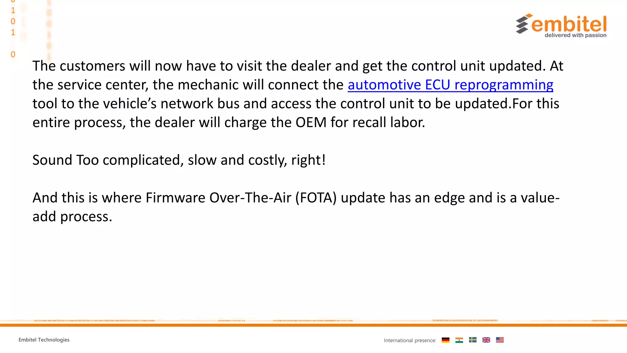 Why ignoring firmware over the-air (fota) updates in automotive ecu can ...