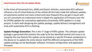 Why ignoring firmware over the-air (fota) updates in automotive ecu can ...