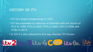 Why I have chosen ITV as my institution | PPT
