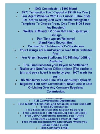 Why i joined realty mark cityscape | PPTX | Retail Property | Real Estate