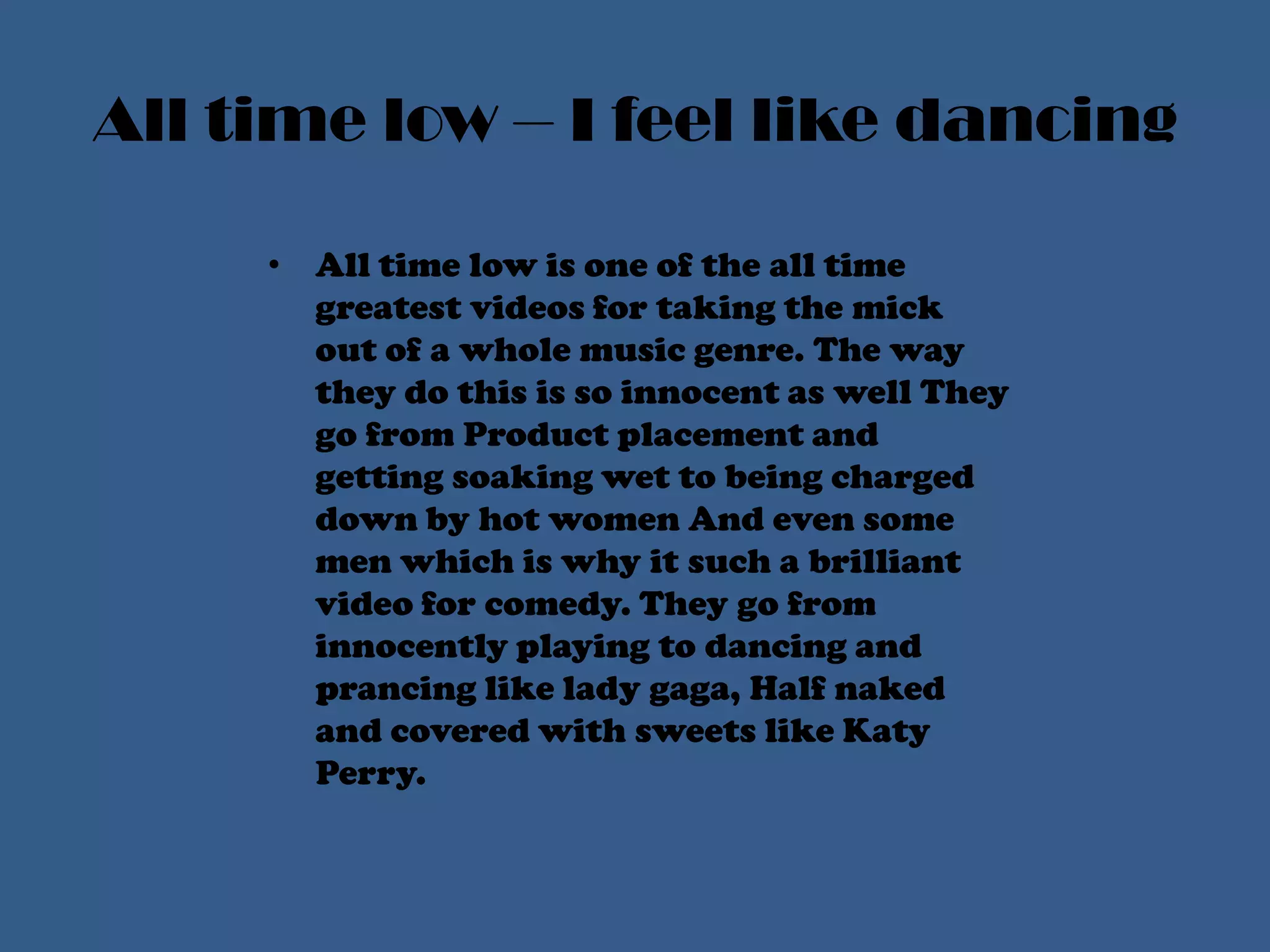 Why i like the band | PPTX | Music | Entertainment