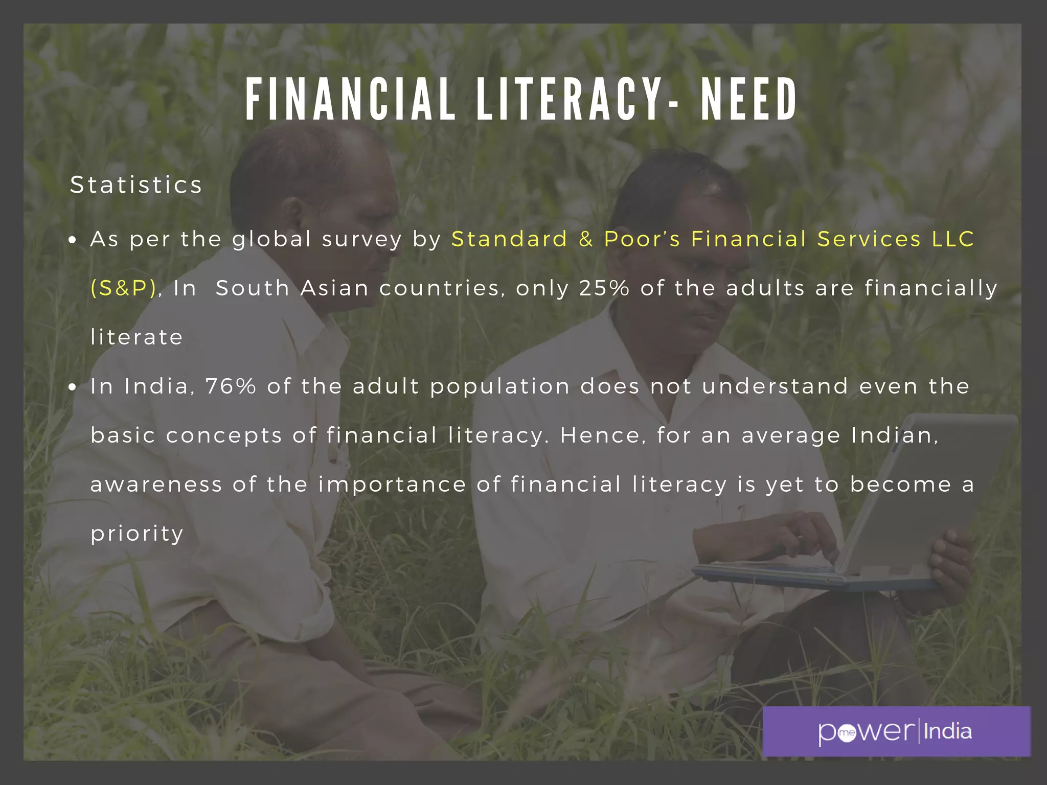 Why India needs to work on financial literacy | PDF