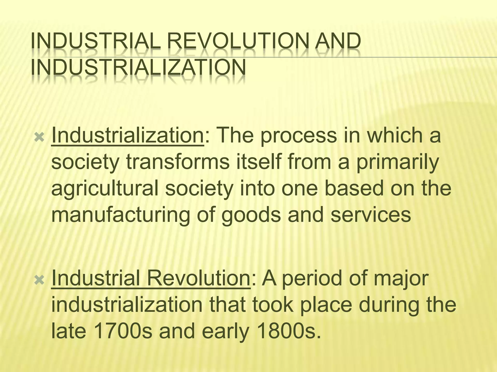 Why industrial revolution started in britian | PPT