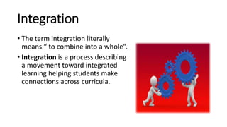 Why integrate !!! | PPTX