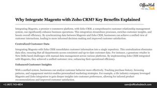Why Integrate Magento with Zoho CRM Key Benefits Explained.pptx