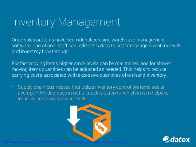 Why Inventory Management is Critical for Your Operation