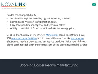 Why Investors Are Flocking to Mexico for Manufacturing | PDF