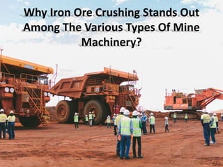 Two main types of Iron Ore Crushing | PPT