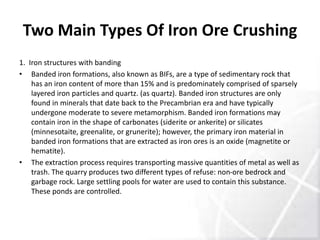 Two main types of Iron Ore Crushing | PPTX
