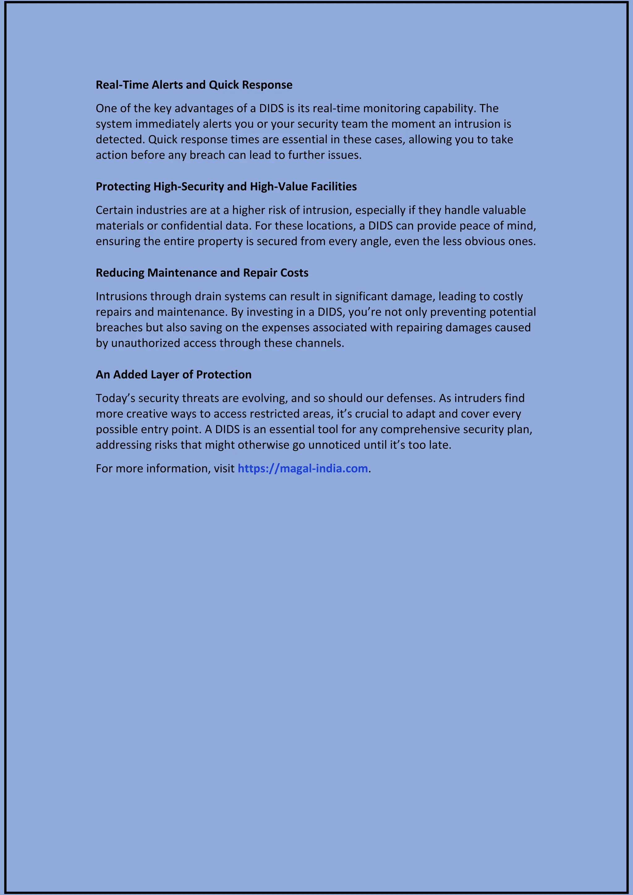 Why Is A Drain Intrusion Detection System Key To Preventing Unauthorized Access Pdf