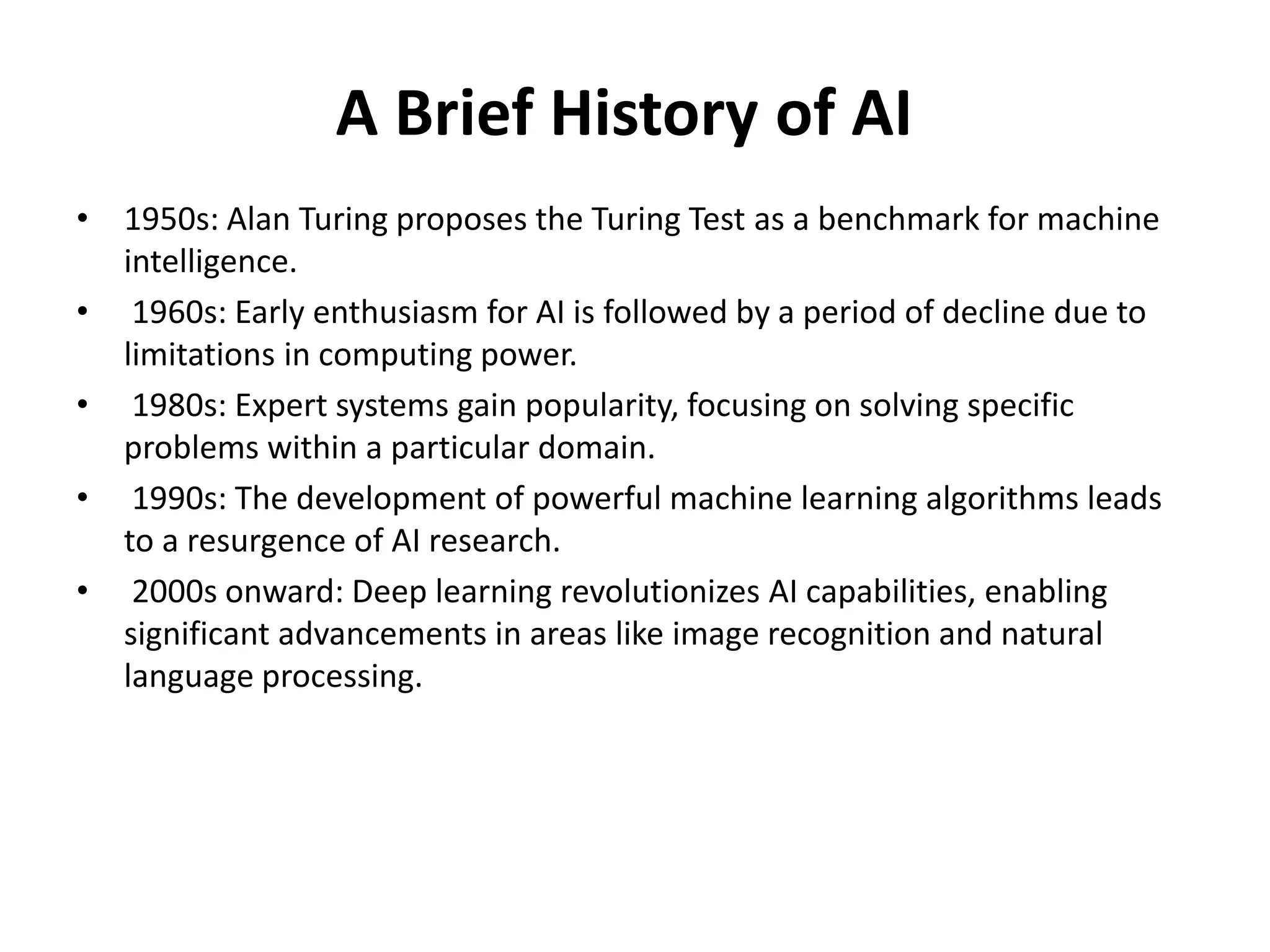 What is Artificial Intelligence and History of AI | PPTX
