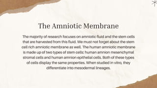 Why is Amniotic Tissue Great For Regenerative Medicine.pptx