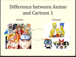 Difference Between Anime And Cartoons