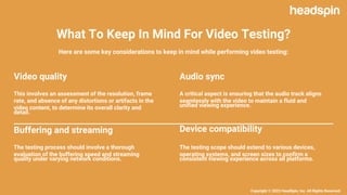 Why is Audio Video Testing Crucial, and How is it Performed on Real ...