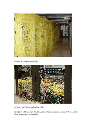 Why is cable management necessary for data center cabling | DOC ...