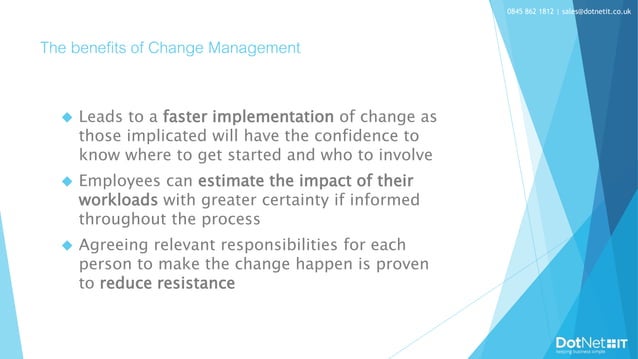 Why is change management important? | PDF