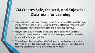 Why is Classroom Management Integral to Teaching.pptx