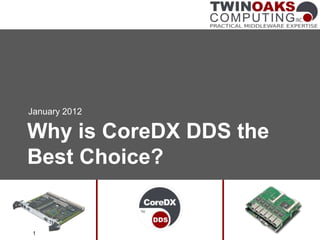 Why is Core DX the Best DDS? | PPT