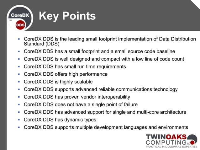 Why is Core DX the Best DDS? | PPT