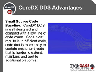 Why is Core DX the Best DDS? | PPT