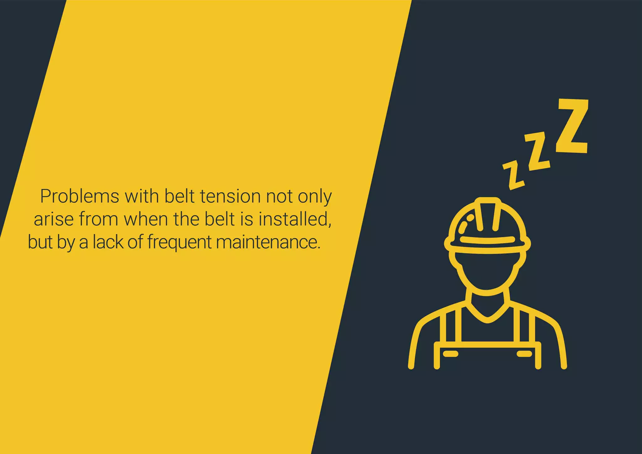 Why is correct belt tension essential? | PDF