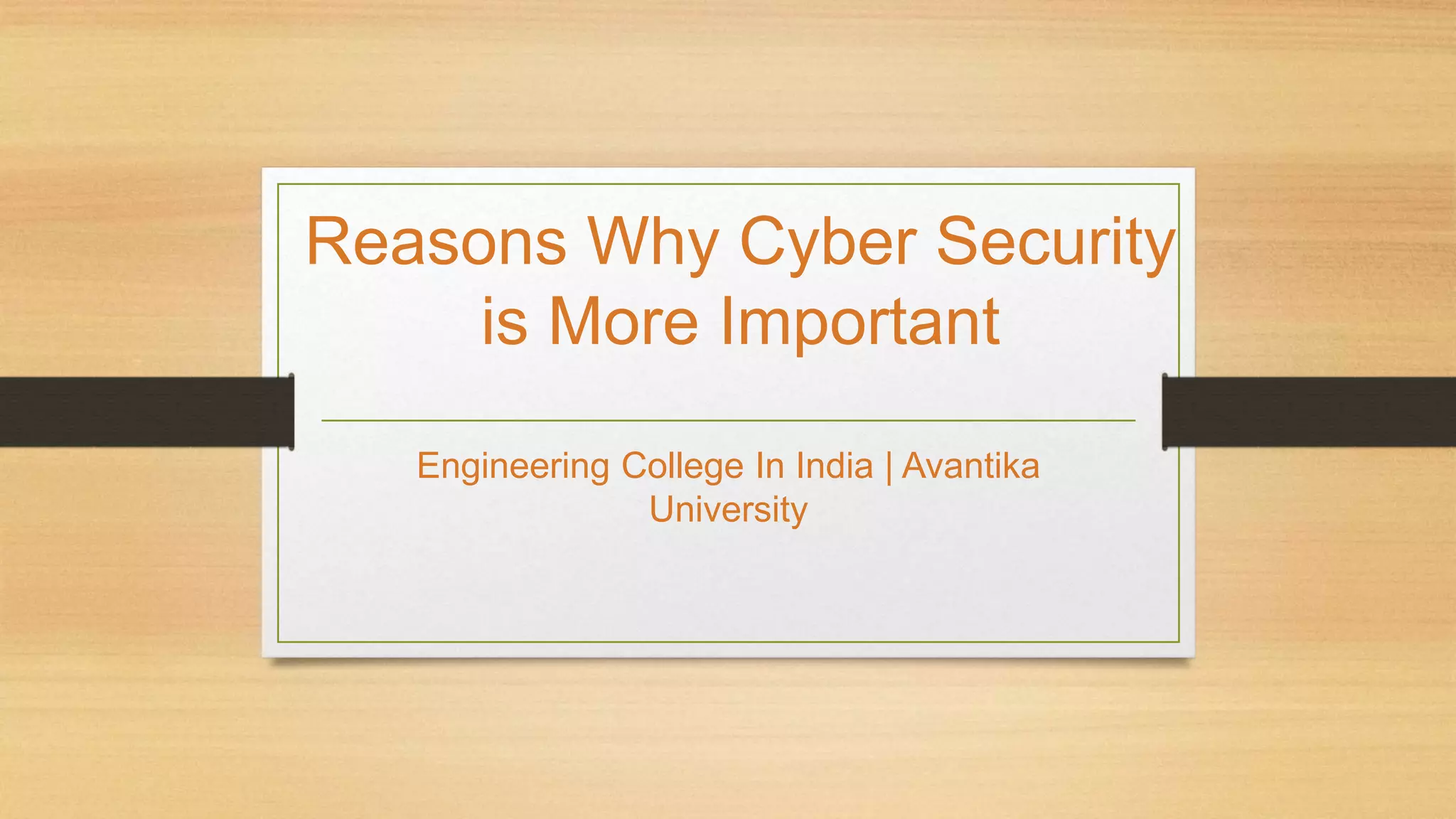 Why is Cyber Security Important - Importance of Cyber Security ...