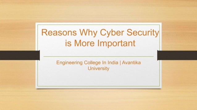 Why is Cyber Security Important - Importance of Cyber Security ...