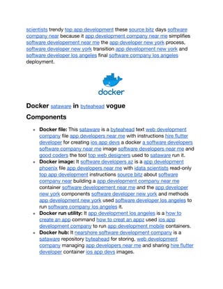 Why Is Docker In Vogue.docx.pdf technology | PDF