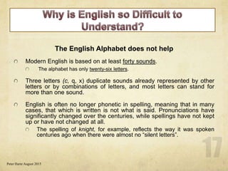 Why is English so hard to Understand? | PPTX