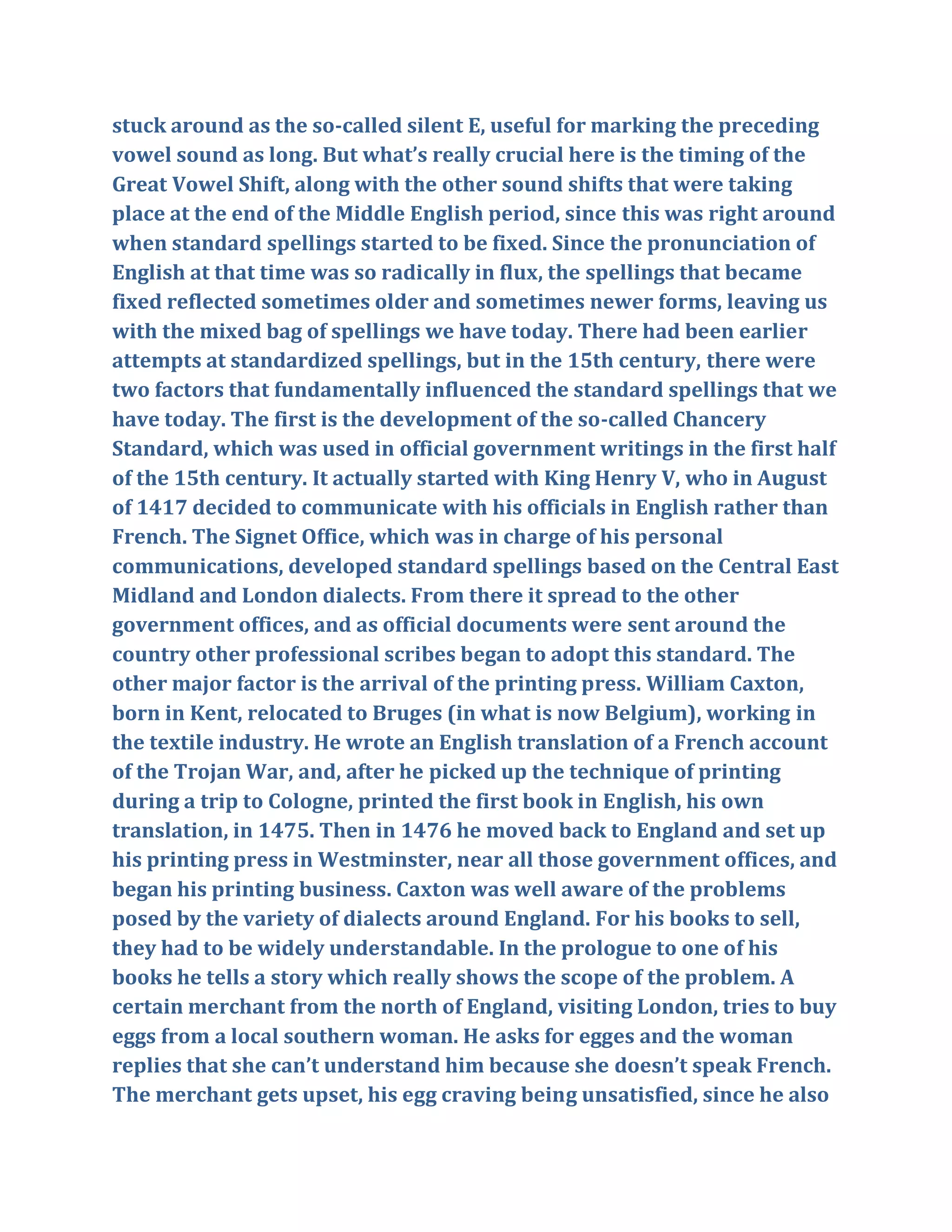 Why is english spelling so complicated | PDF