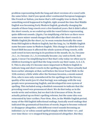 Why is english spelling so complicated | PDF