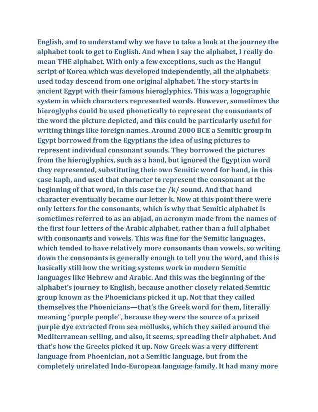 Why is english spelling so complicated | PDF