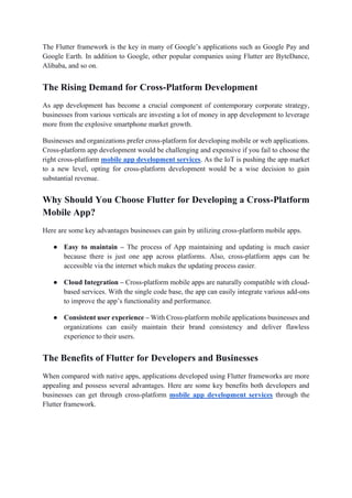Why is Flutter the Future of Cross-Platform Mobile App Development.pdf