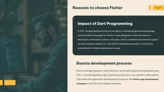 Why is Flutter the prime choice for entrepreneurs in app development? | PPT