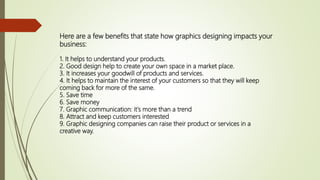 Why is graphic design important for e commerce business | PPTX