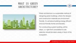 Why is green architecture important? | PPTX